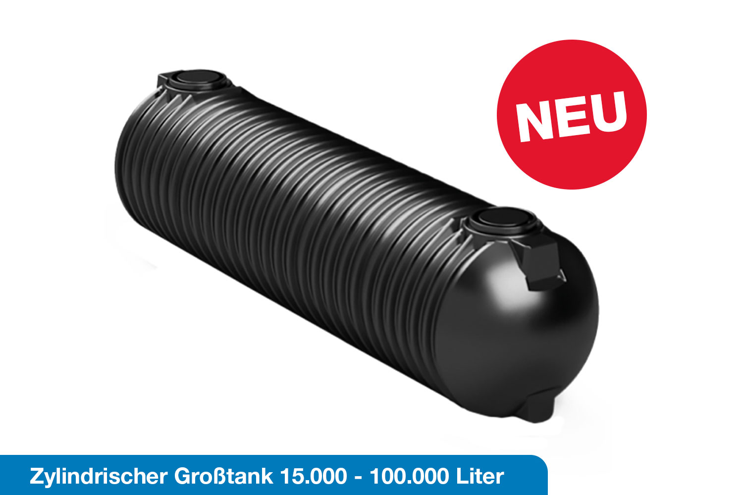 Zylindrischer Großtank • REWATEC